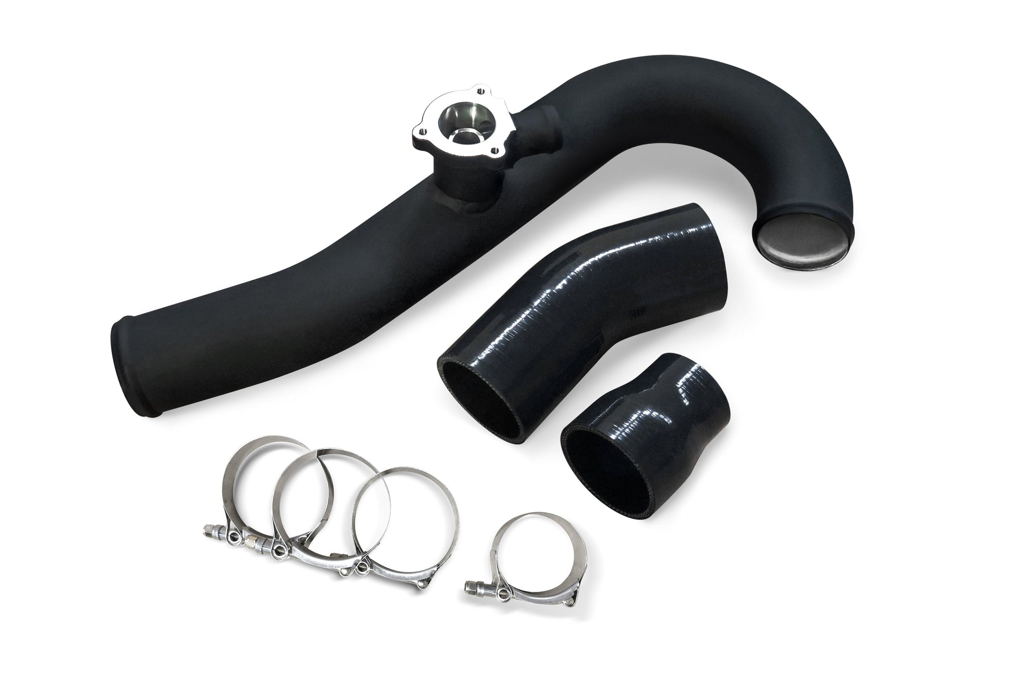 CVF Aluminum Intercooler Charge Pipe Kit (2015-2023 Ford Mustang EcoBo ...
