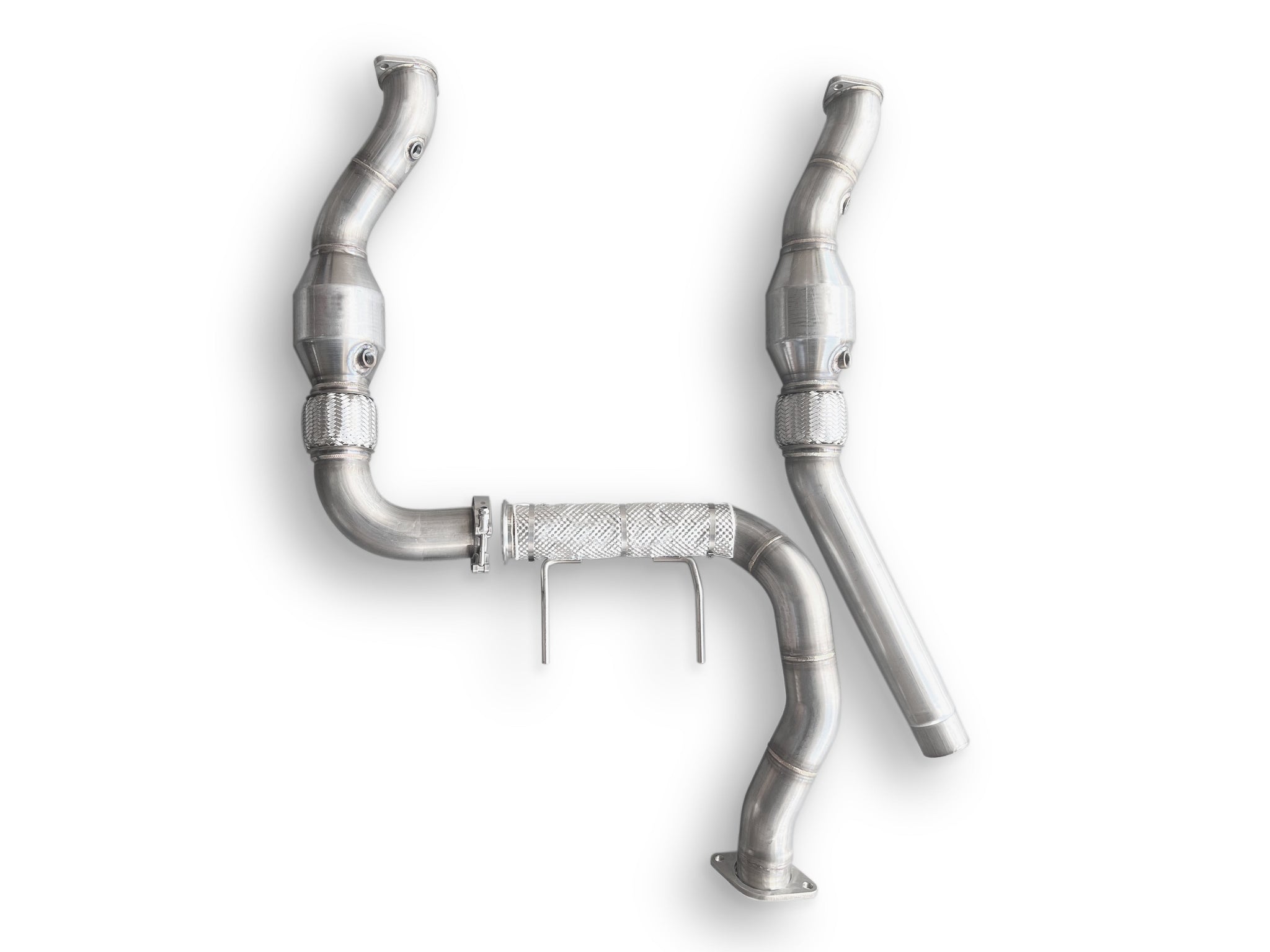 CVF Stainless Steel Downpipes with Built-In Turbo Adapters (2017-2020 ...